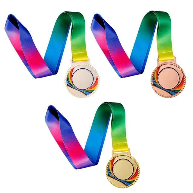 MÉDAILLE DE RÉCOMPENSE 1ER 2ème 3ème prix Médaille du trophée pour la ...