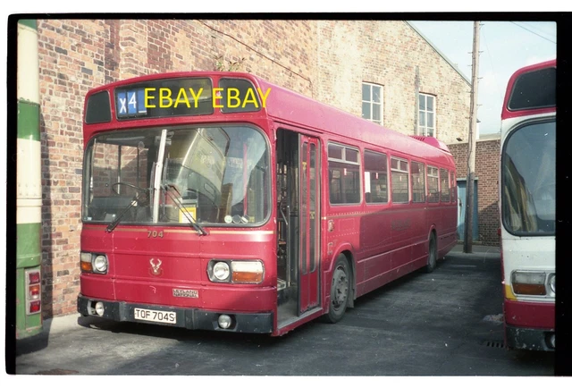 MIDLAND RED NORTH Leyland National TOF704S - Original 35mm colour bus ...