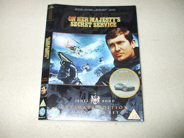 COLLECTIBLE - DVD - James Bond - OHMSS - George Lazenby - DVD Cover £0. ...