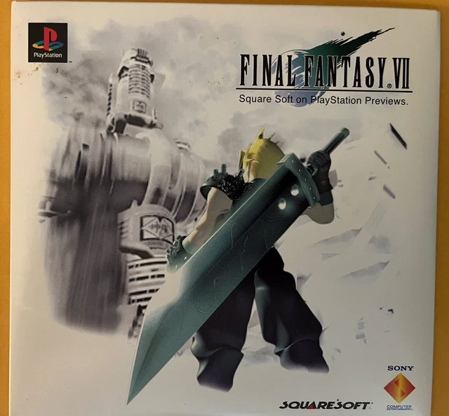 FINAL FANTASY VII: Square Soft on Previews PlayStation Ps1 Demo Disc ...