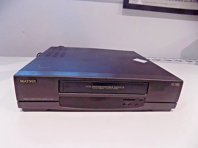 MATSUI VX2700 VHS VCR Video Cassette Recorder FAULTY Sold as SPARES ...