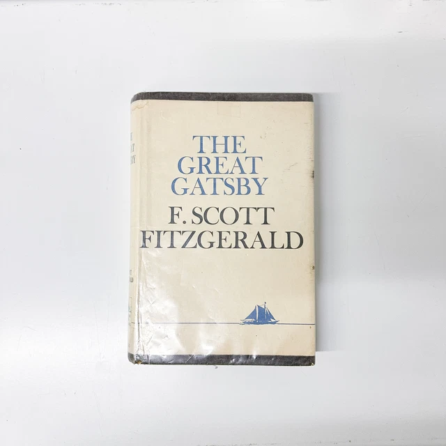 THE GREAT GATSBY by F. Scott Fitzgerald Rare 1988 First Macmillan ...