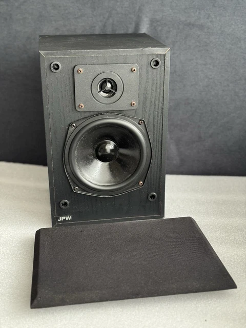 JPW MINI MONITOR Bookshelf Speaker Black Wooden Made In England £8.00 ...