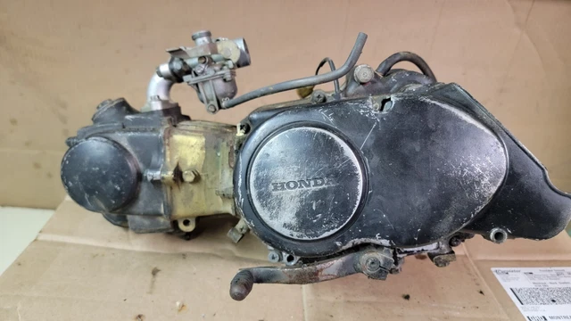 1980 HONDA Z50R Oem Engine Complete Motor Manifold Intake Carburetor ...