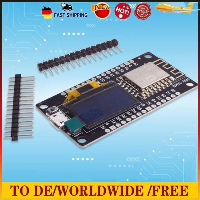 NODEMCU ESP8266 DEVELOP Board Micro USB ESP8266 Serial Port WiFi Module CH340G EUR 5,29 ...