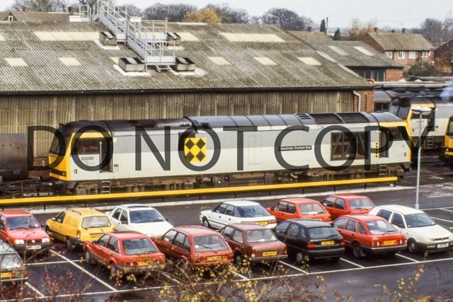 UK DIESEL TRAIN Railway Photograph Of Class 60 60061 Loco. Rm60-312 £1. ...