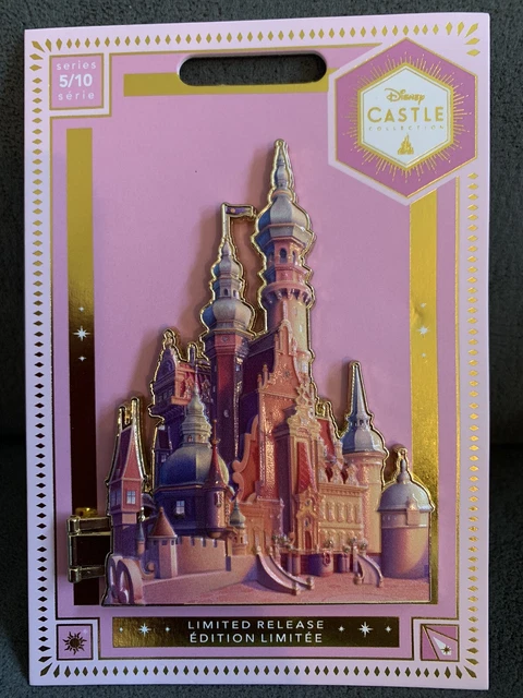 NEW DISNEY RAPUNZEL Castle Collection Series Hinged Pin Badge Limited ...