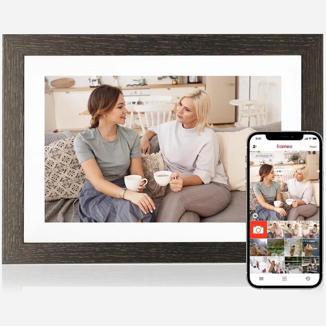 DIGITAL PHOTO FRAME - 10.1in WiFi Digital Picture Frame HD IPS Touch ...
