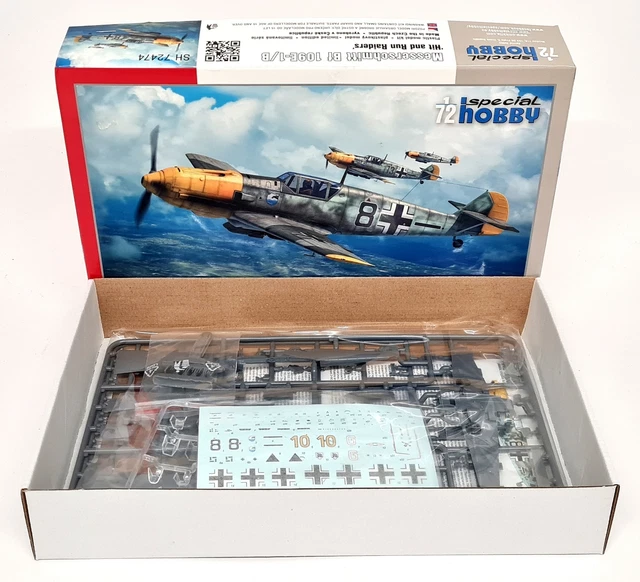 SPECIAL HOBBY 1/72 - Messerschmitt Bf 109E-1/B Hit & Run Raiders Aircraft Kit £19.99 - PicClick UK