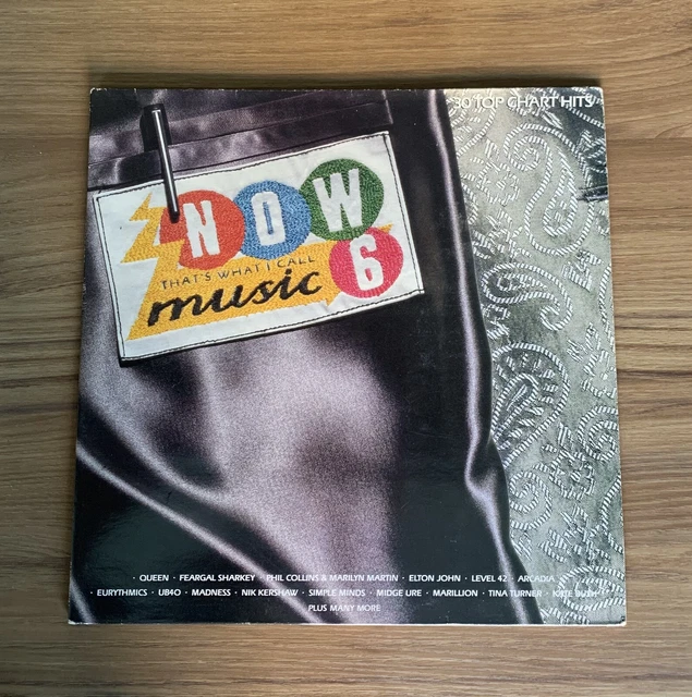 NOW THATS WHAT I CALL MUSIC VOL 6, 12” vinyl double album (1985) VIRGIN ...