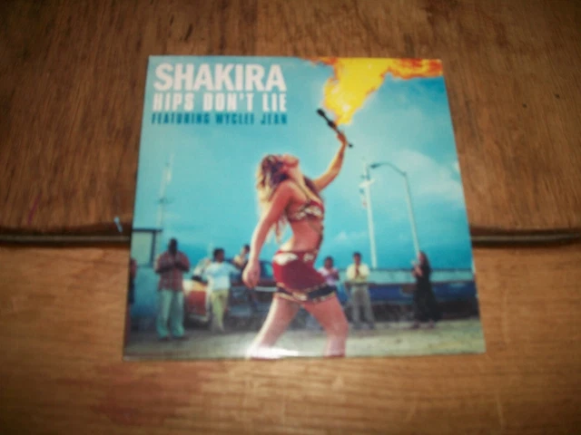 CD SINGLE, SHAKIRA, hips don't lie, featuring wiclef jean EUR 3,50 - PicClick FR