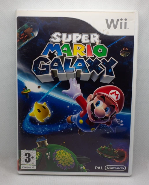SUPER MARIO GALAXY ( Nintendo WII) 2007 Complet, VIP non Grattée PAL ...