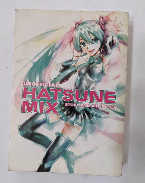 UNOFFICIAL HATSUNE MIKU Mix Manga Book Story/Art by KEI ENGLISH DARK ...