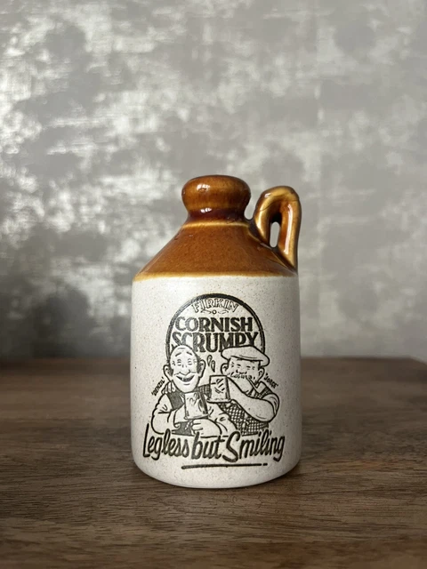 FIRKIN CORNISH SCRUMPY Cider Ceramic Jug “Legless But Smiling” 170ml £ ...