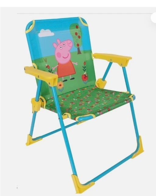 PEPPA PIG FOLDABLE chair for indoors and outdoors garden camping £15.03 ...