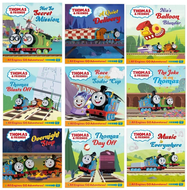 THOMAS AND FRIENDS Story Book: All Engines Go Adventures - Various ...