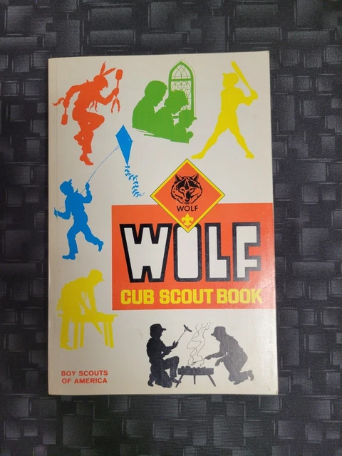 WOLF CUB SCOUT Book 1978 Boy Scouts of America Vintage EUR 9,82 ...
