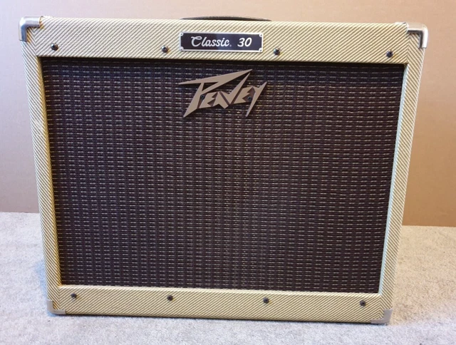 PEAVEY CLASSIC 30 Valve/Tube EL84 Tweed Combo Guitar Amp USA Made EUR ...