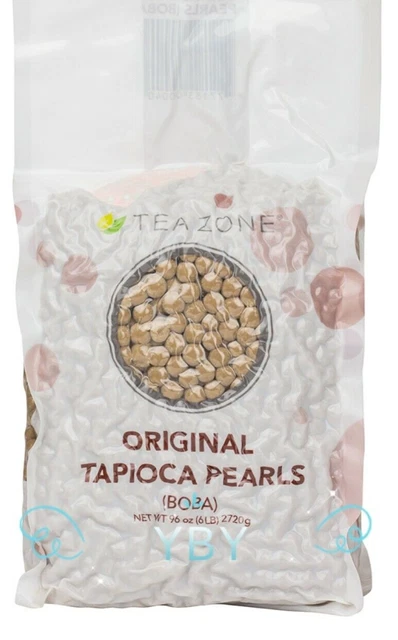 TEA ZONE TAPIOCA Pearl Original Black Boba A1000 Taiwan 6 lb $23.80 ...