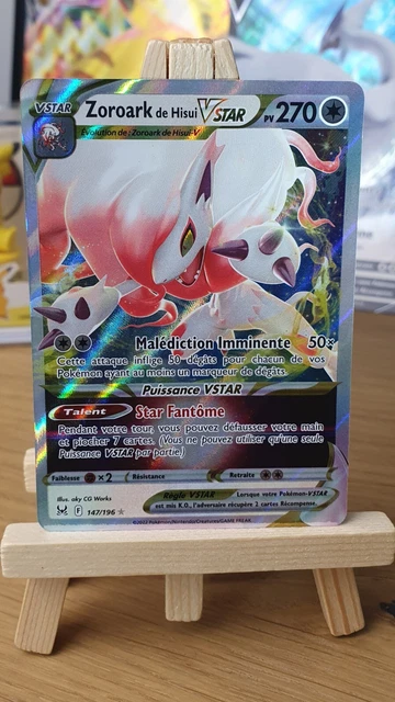 CARTE POKÉMON ZOROARK De Hisui Vstar 147/196 Origine Perdue EUR 1,00 - PicClick FR