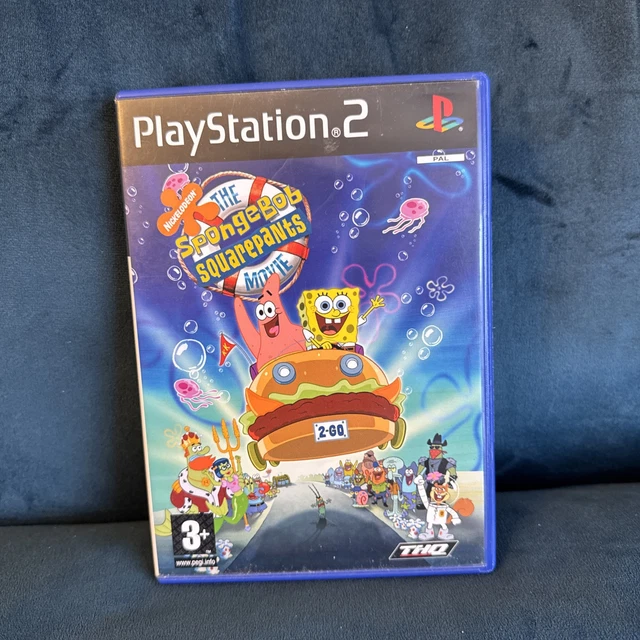 SPONGEBOB SQUAREPANTS MOVIE Ps2 Game Sony Playstation 2 £5.92 - PicClick UK