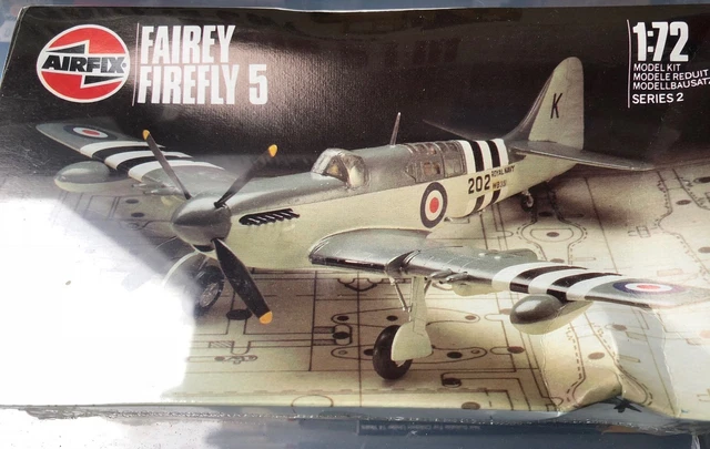 AIRFIX 1/72 02018 fairey firefly 5 vintage model aircraft kit Factory ...