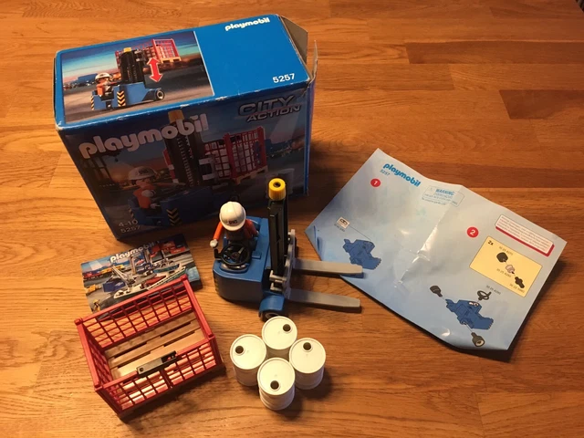 PLAYMOBIL 5257-FORKLIFT 5257 City Action £14.00 - PicClick UK