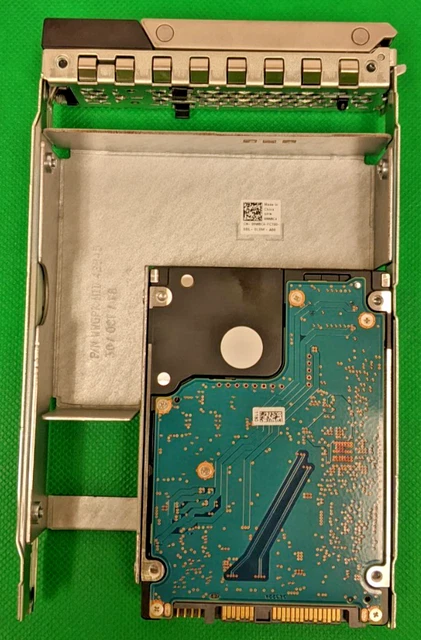 DELL TOSHIBA 2.4TB 10K SAS 12Gbps AL15SEB24EQY HDD w/ Caddy 09W8C4 $222 ...