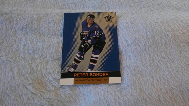 PETER BONDRA, AILE droite des Capitals de Washington, 2000 - 2001 ...