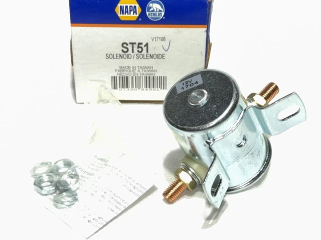 NAPA ECHLIN ST51 Starter Solenoid Switch $29.95 - PicClick