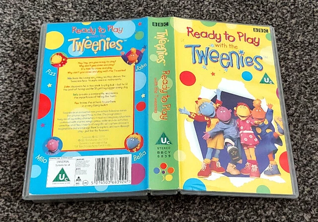 READY TO PLAY With The Tweenies Cbeebies Bbc Video Pal Vhs Video Kids ...