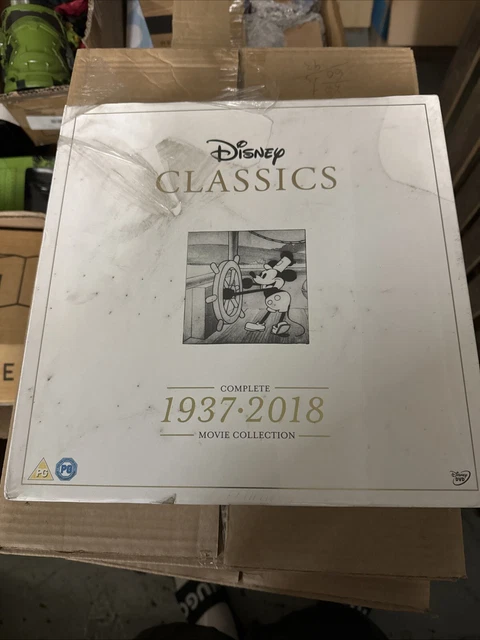 DISNEY CLASSICS COMPLETE 1937-2018 Movie Collection 55 Discs DVD Film £ ...