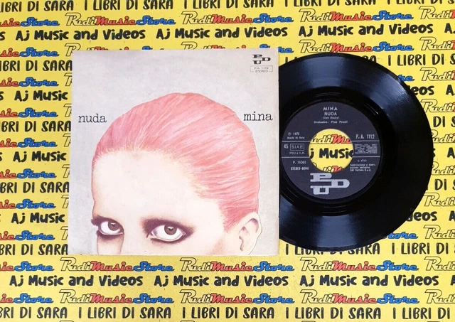 LP*45 7& MINA Nuda Colpa mia 1976 italy PDU P.A. 1112 EUR 3,99 - PicClick IT