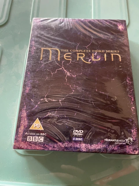MERLIN DVD SERIES 3 Complete 3rd Third Season Boxset BBC New Sealed UK ...