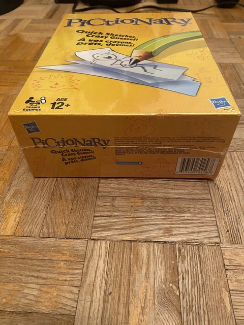 PICTIONARY 2011 QUICK Sketches and Crazy Guesses Drawing Board Game ...