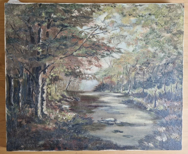 TABLEAU PEINTURE HUILE sur toile ancien EUR 80,00 - PicClick FR TABLEAU PEINTURE HUILE sur toile ancien EUR 80,00 - PicClick FR