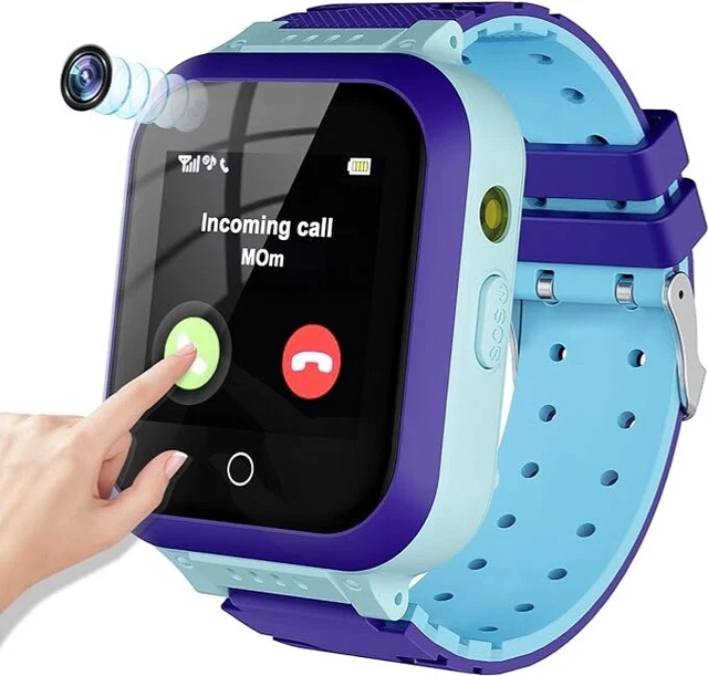 4G KIDS SMART Watch,GPS Tracker Smartwatch with Video Call Waterproof ...