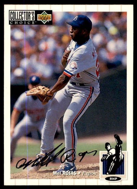 1994 COLLECTOR'S CHOICE Silver Signature #244 Mel Rojas z3v9MV EUR 1,10 ...