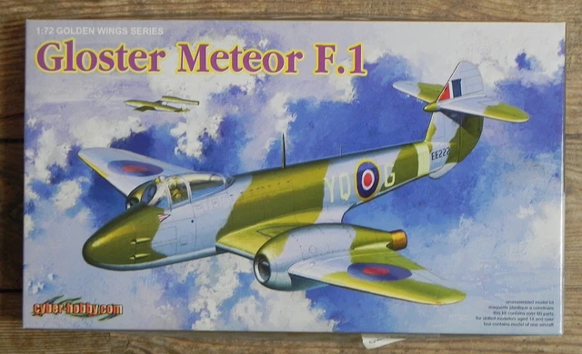 GLOSTER METEOR F.1 1/72 Dragon Golden Wings Model Kit EUR 32,45 ...