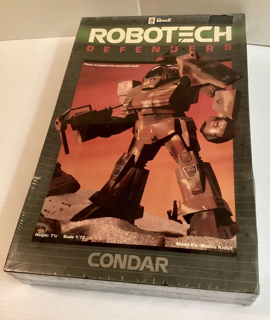 REVELL 1/72 ROBOTECH Defenders CONDAR Kit # 1152/Vintage 1984/Sealed ...