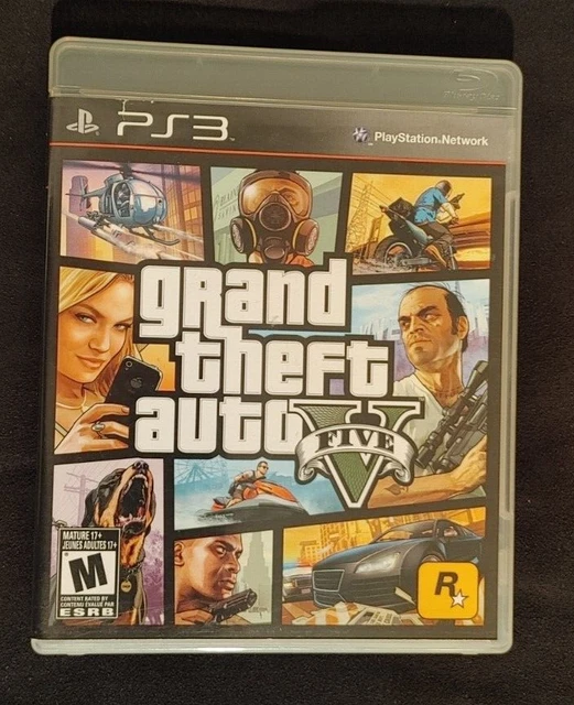 GRAND THEFT AUTO V 5 PlayStation 3 PS3 $5.55 - PicClick CA