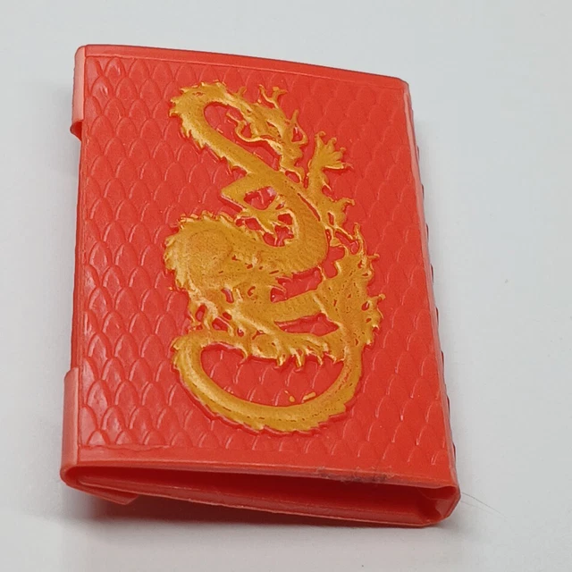 MONSTER HIGH JINAFIRE Long New Scaremester Orange & Gold Dragon Binder ...