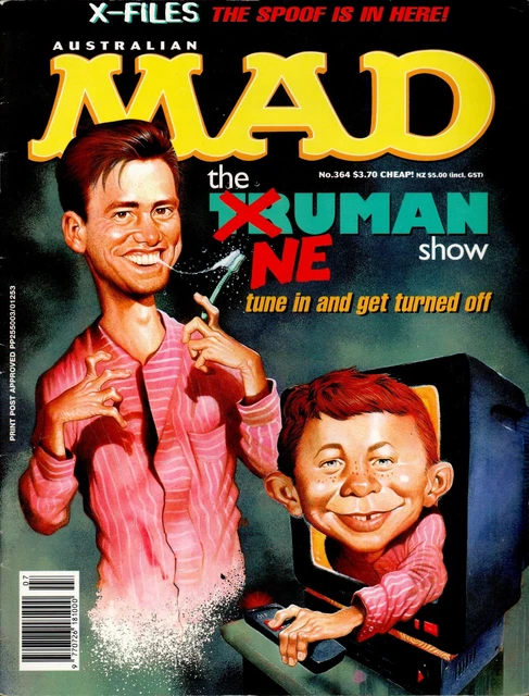 MAD (AUSTRALIA) MAGAZINE - #364, 1998 - The Truman Show + X-Files $15. ...
