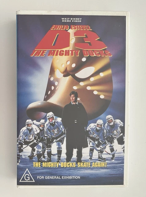 D3: THE MIGHTY Ducks [VHS] Walt Disney Big Box Ex-Rental Video Tape ...