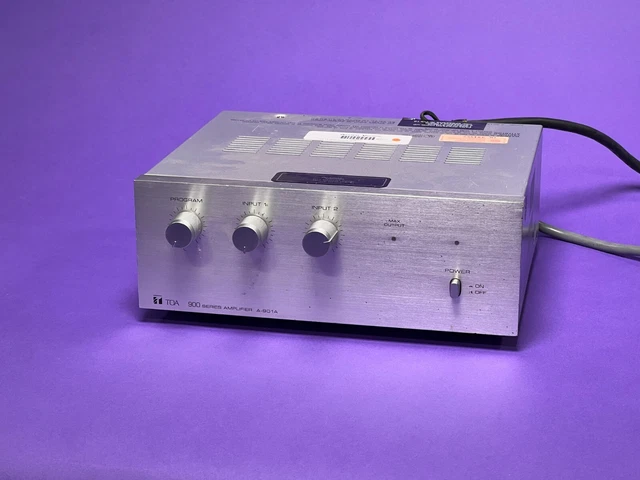 TOA A-901 3-CHANNEL Mixer Power Amplifier (10-Watt) 900 Series EUR 15 ...