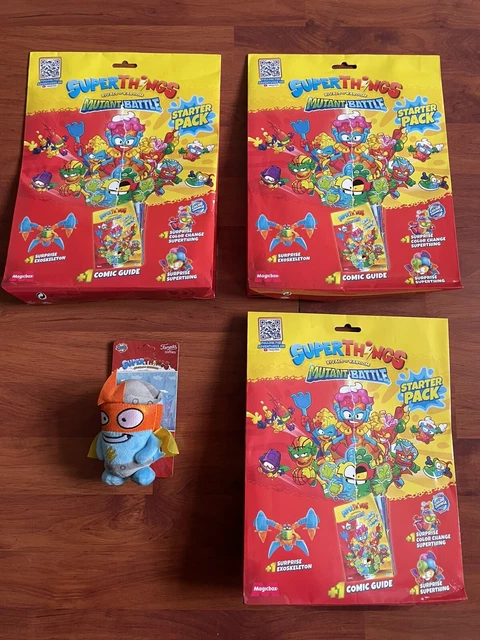 SUPERTHINGS RIVALS OF Kaboom Mutant Battle Starter Pack Exoskeleton ...