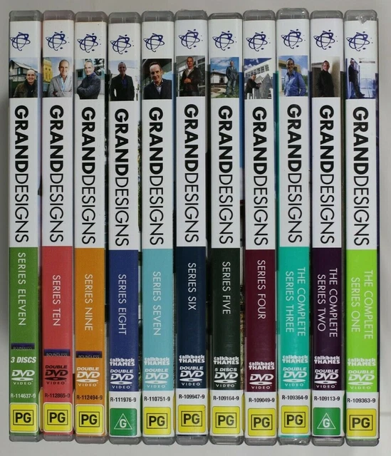 GRAND DESIGNS - Complete Season's 1 - 11 - Region 4 - Like New ...