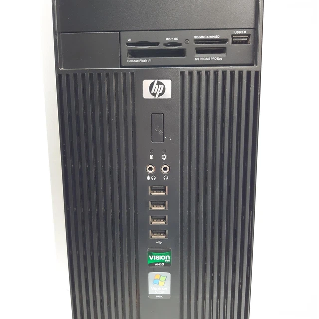 HP COMPAQ 6005 Pro MT AMD Athlon II X2 B24 250GB HDD 4GB RAM Desktop PC ...