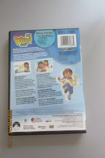 GO DIEGO GO Diego's Arctic Rescue (DVD, 2009 Canadian) + Version ... GO DIEGO GO Diego's Arctic Rescue (DVD, 2009 Canadian) + Version ...