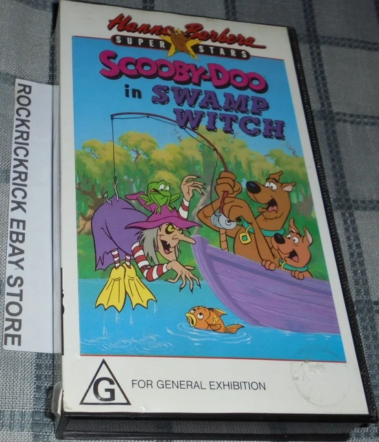 SCOOBY-DOO IN SWAMP Witch Vhs Hanna Barbera Super Stars 1990 $21.50 ...